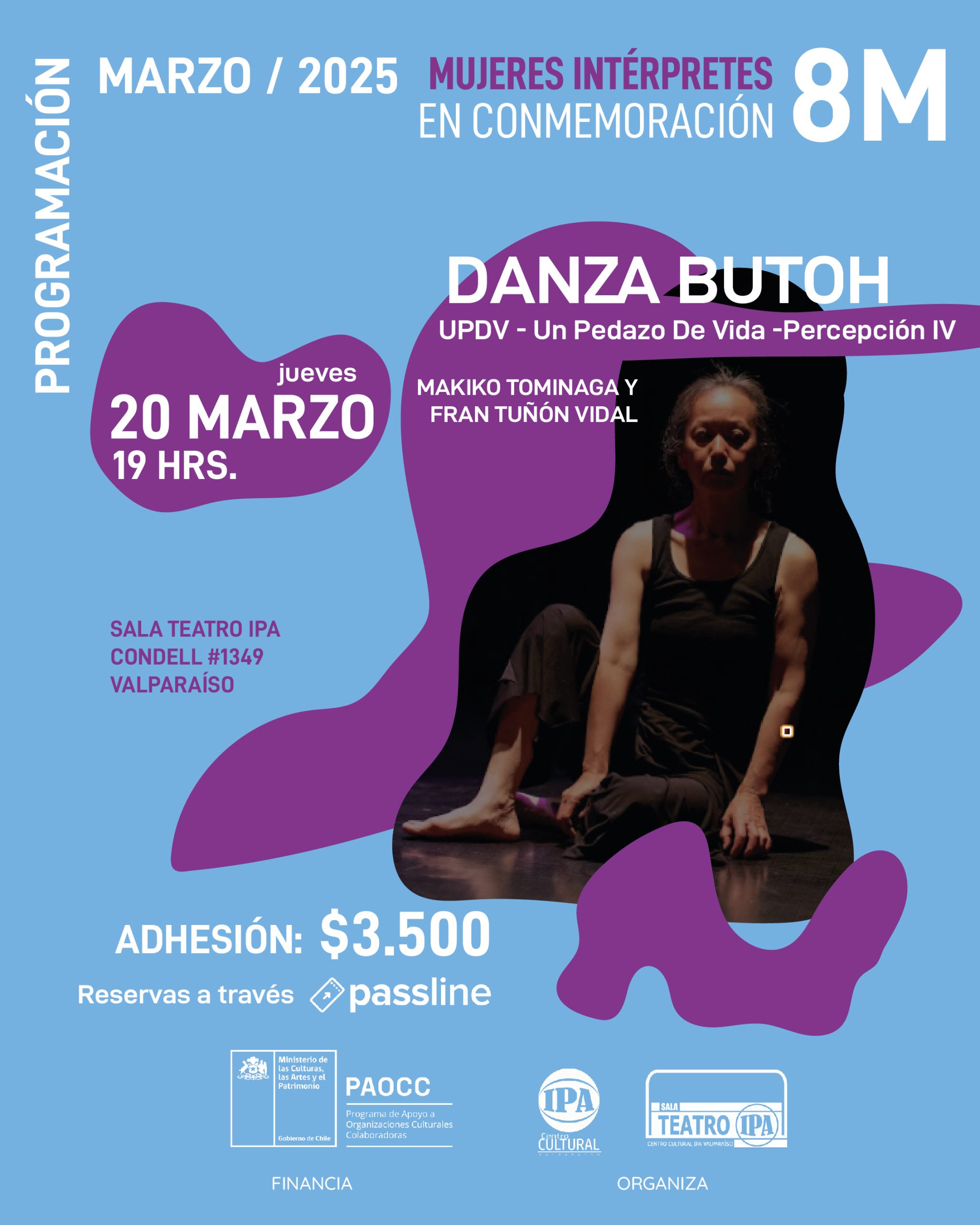 Destacada coreógrafa japonesa de danza Butoh se presentará en el Centro ...